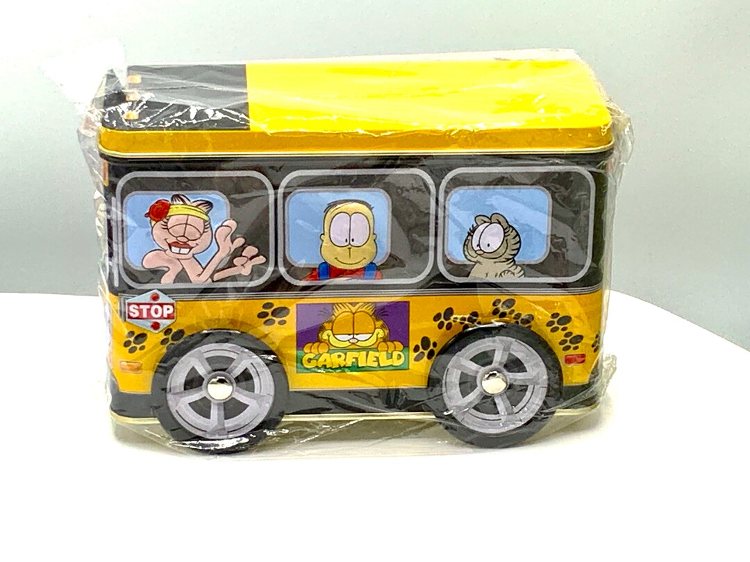 Gorgeous Collectible and Vintage Garfield Tin Box, Love, Metal. - Etsy