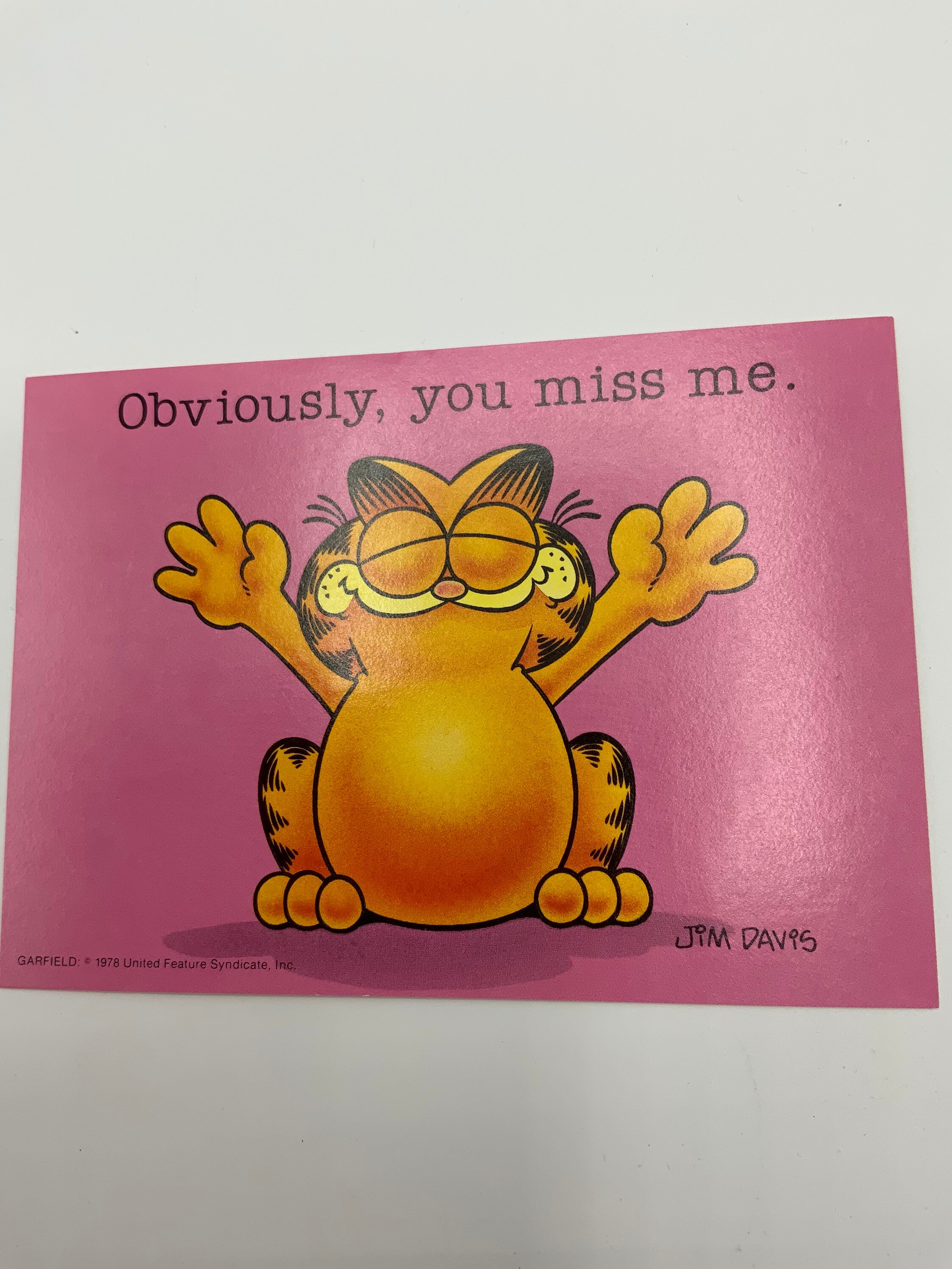 Gorgeous Collectible and Vintage Garfield Post Cards - Etsy