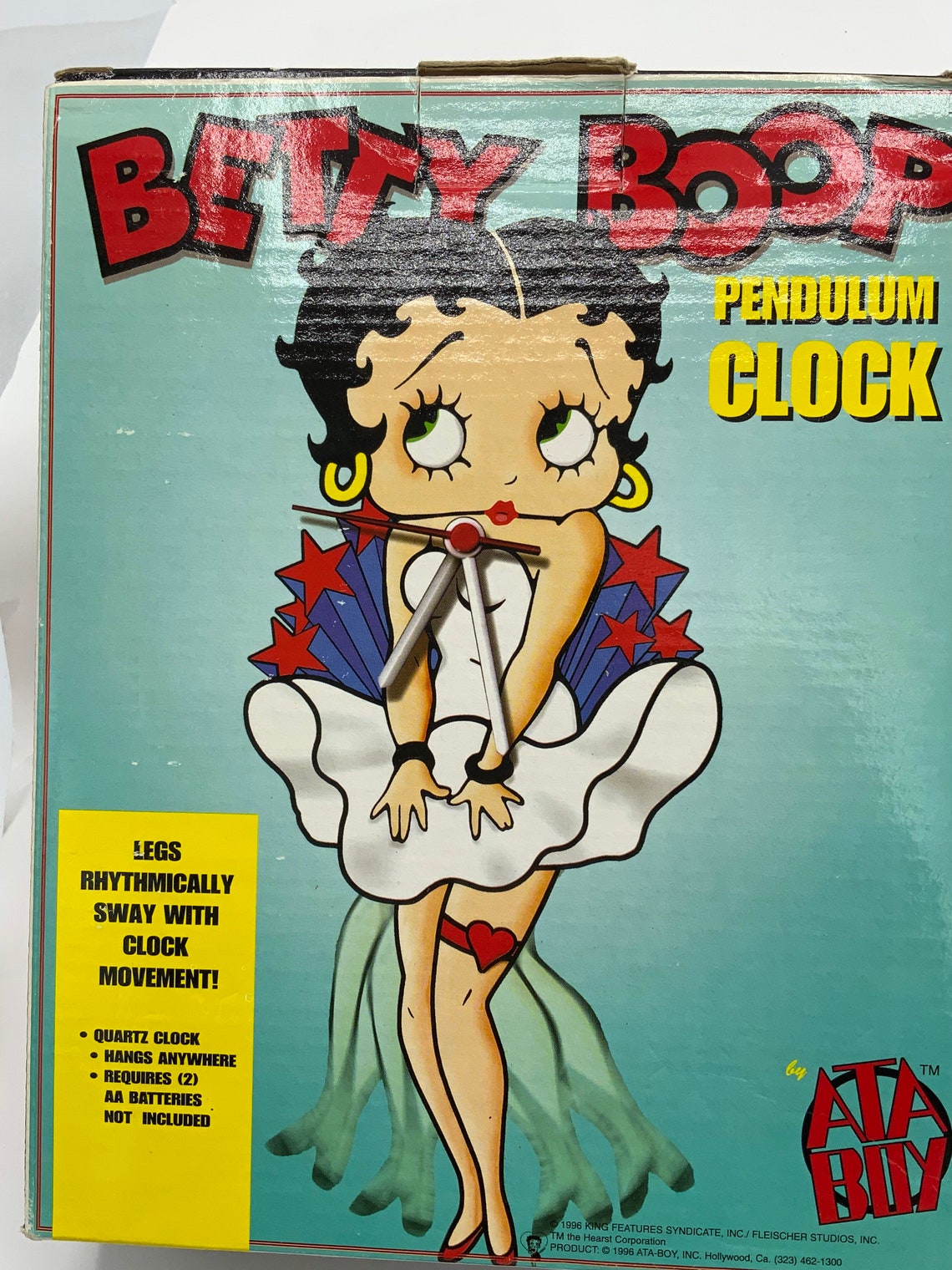 Gorgeous Collectible and Vintage Betty Boop Clock Wit Swaying - Etsy