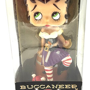 Gorgeous Collectible Betty Boop Pirate Buccaneer, Bobblehead, Bobble ...