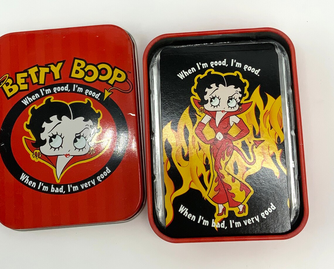 Gorgeous Collectible and Vintage Betty Boop Cards With Tin. - Etsy