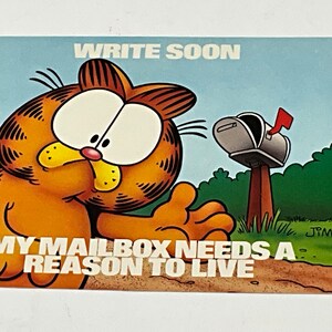 Gorgeous Collectible and Vintage Garfield Post Cards, - Etsy