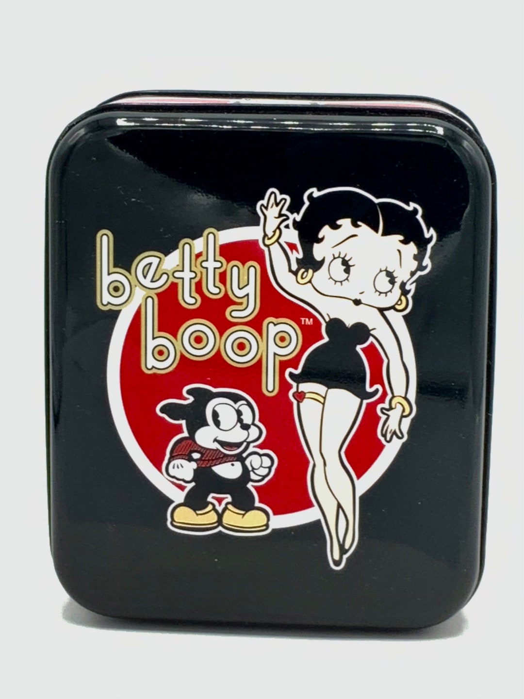 Gorgeous Collectible and Vintage Betty Boop Tin Box, Black, Pudgy. - Etsy