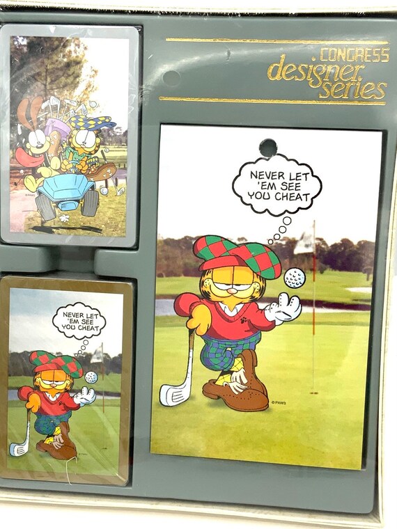 Gorgeous Collectible and Vintage Garfield Cards New Seal by - Etsy