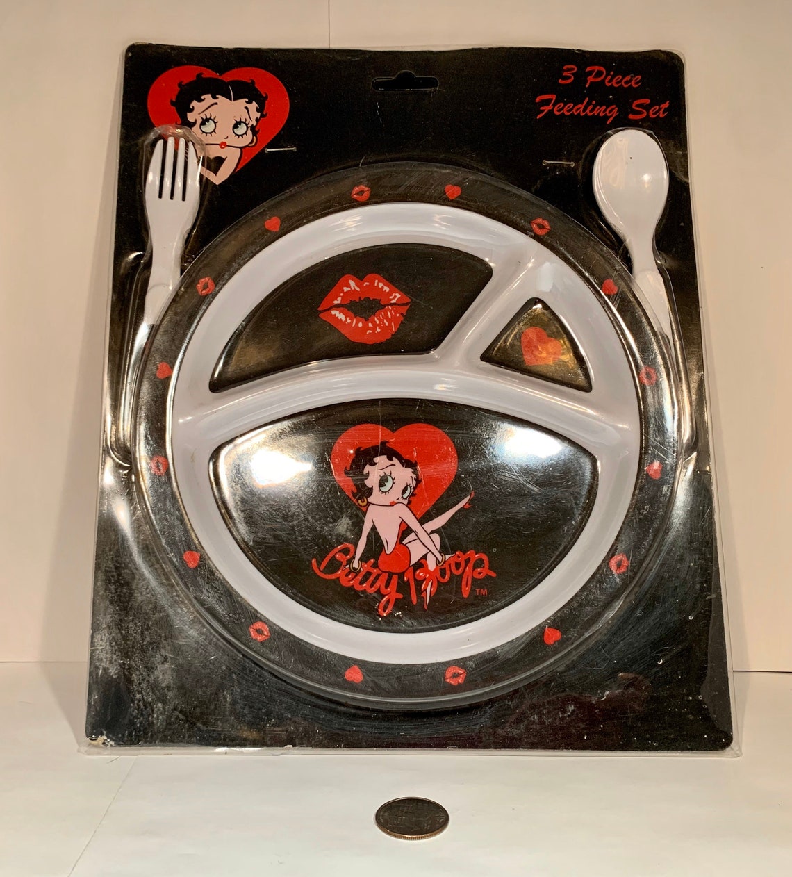 Set of Plate and Utensils Betty Boop - Etsy