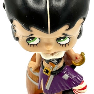 Gorgeous Collectible Betty Boop Pirate Buccaneer, Bobblehead, Bobble ...