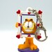 Gorgeous Collectible and Vintage Garfield Keychain With - Etsy