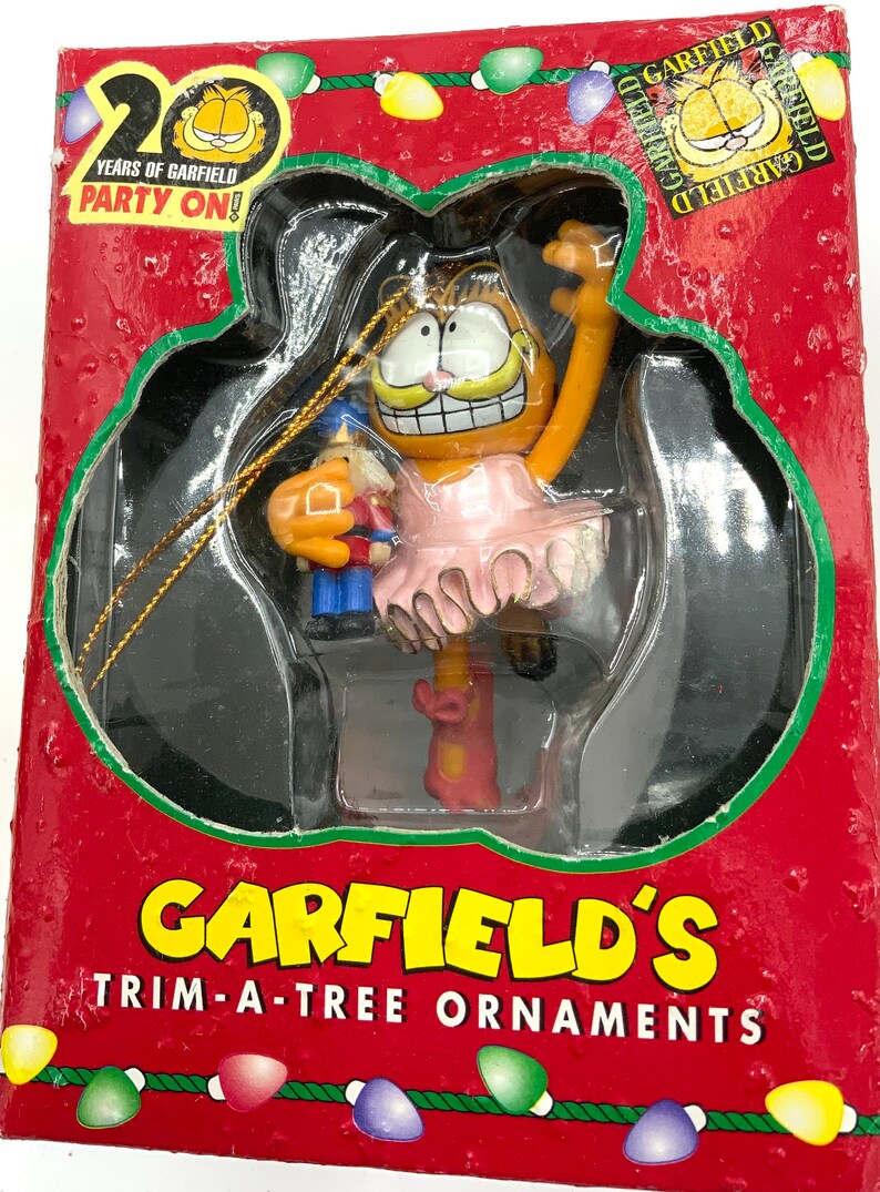 Gorgeous Collectible and Vintage Ornament as Garfield as Ballerina ...