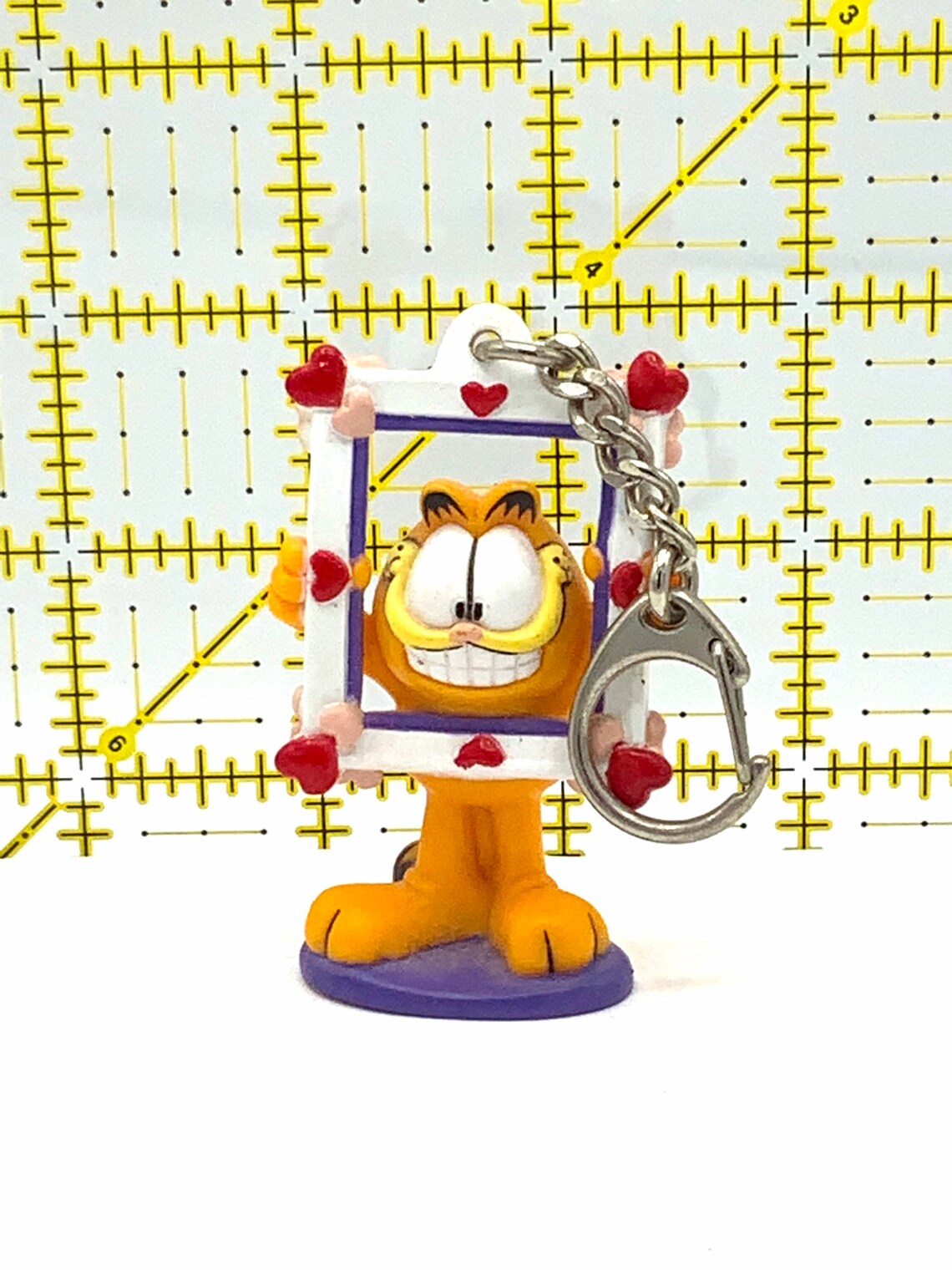 Gorgeous Collectible and Vintage Garfield Keychain With - Etsy