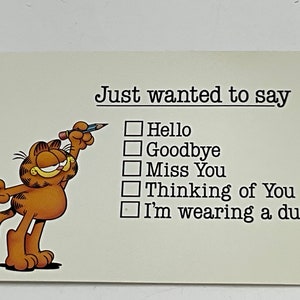 Gorgeous Collectible and Vintage Garfield Post Cards, - Etsy