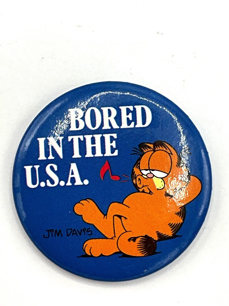 Gorgeous Collectible and Vintage Garfield Pin/ Brooch and Magnet. - Etsy