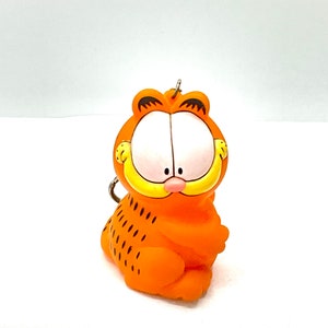 Gorgeous Collectible and Vintage Garfield Keychain, Cat Orange. - Etsy