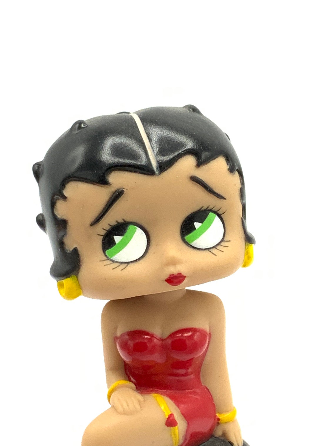 Gorgeous Collectible Betty Boop Bobble Head Vintage Red Etsy