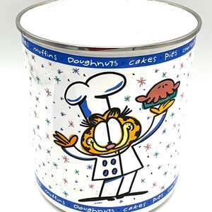 Gorgeous Collectible and Vintage Garfield Set of 3 Canisters Whit 3 ...