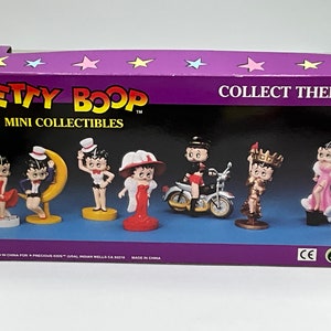 Gorgeous Collectible and Vintage Betty Boop Figurine Set of Four ...