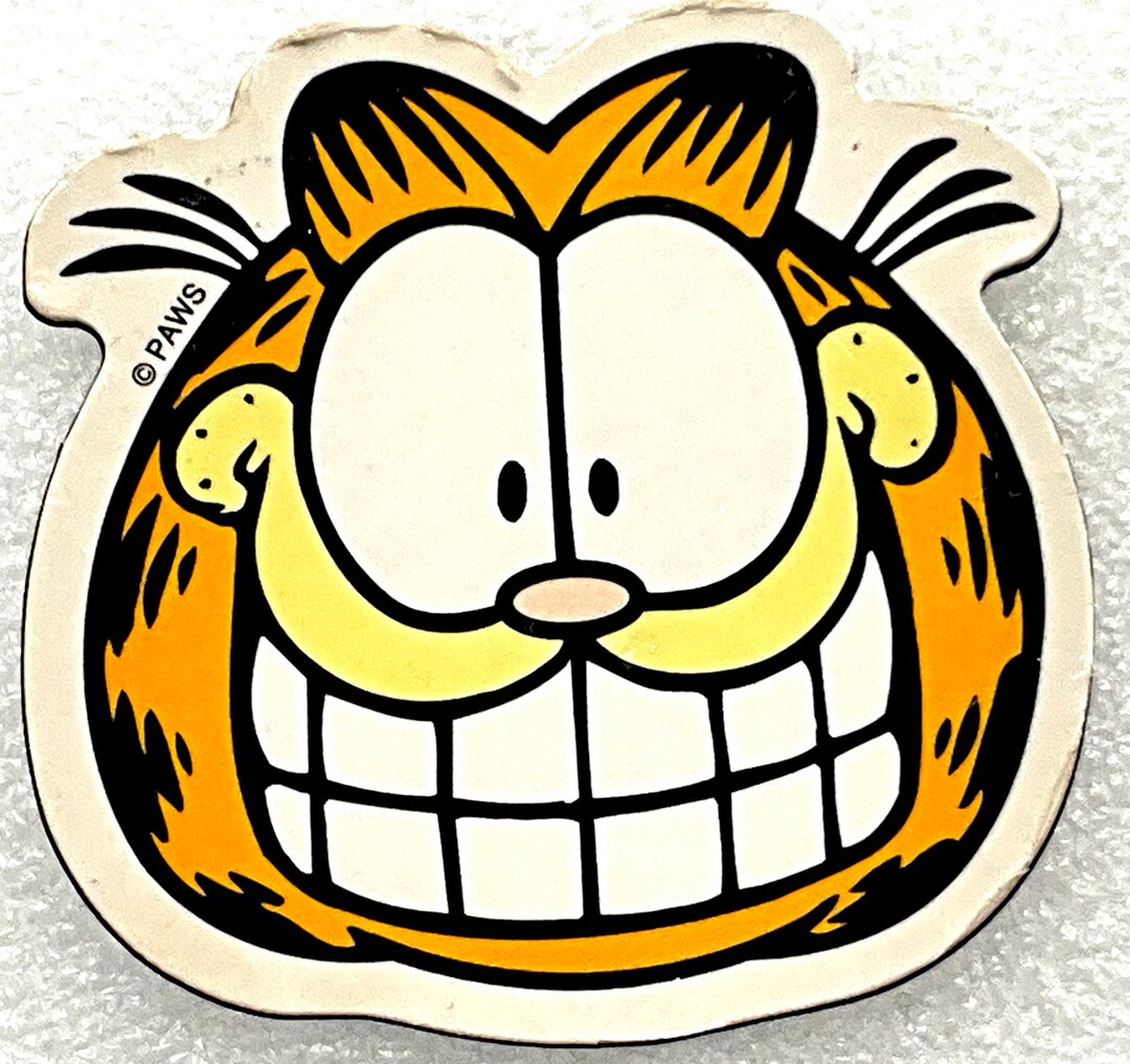 Gorgeous Collectible and Vintage Garfield Magnet Refrigerator ...
