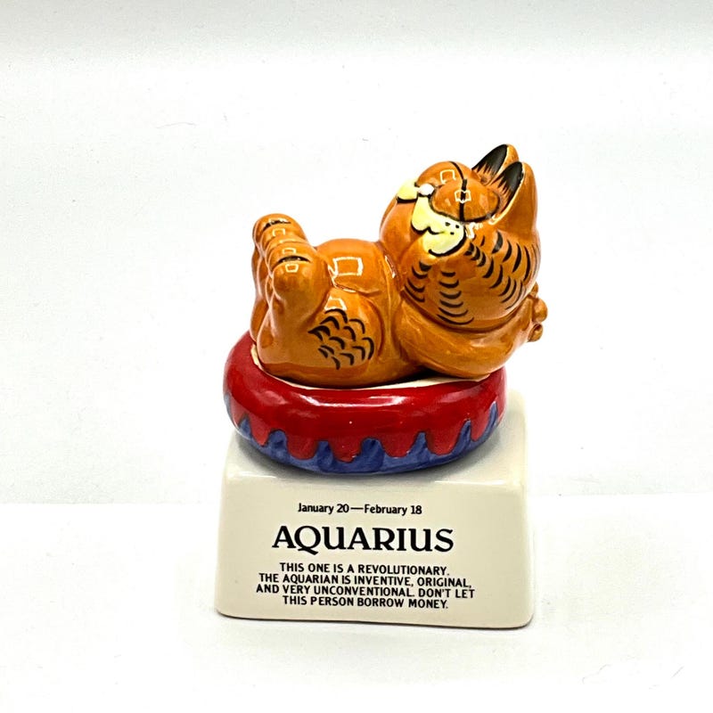 Garfield Enesco Figurines - Etsy