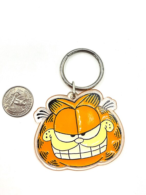 Gorgeous collectible and vintage Garfield keychain, … - Gem