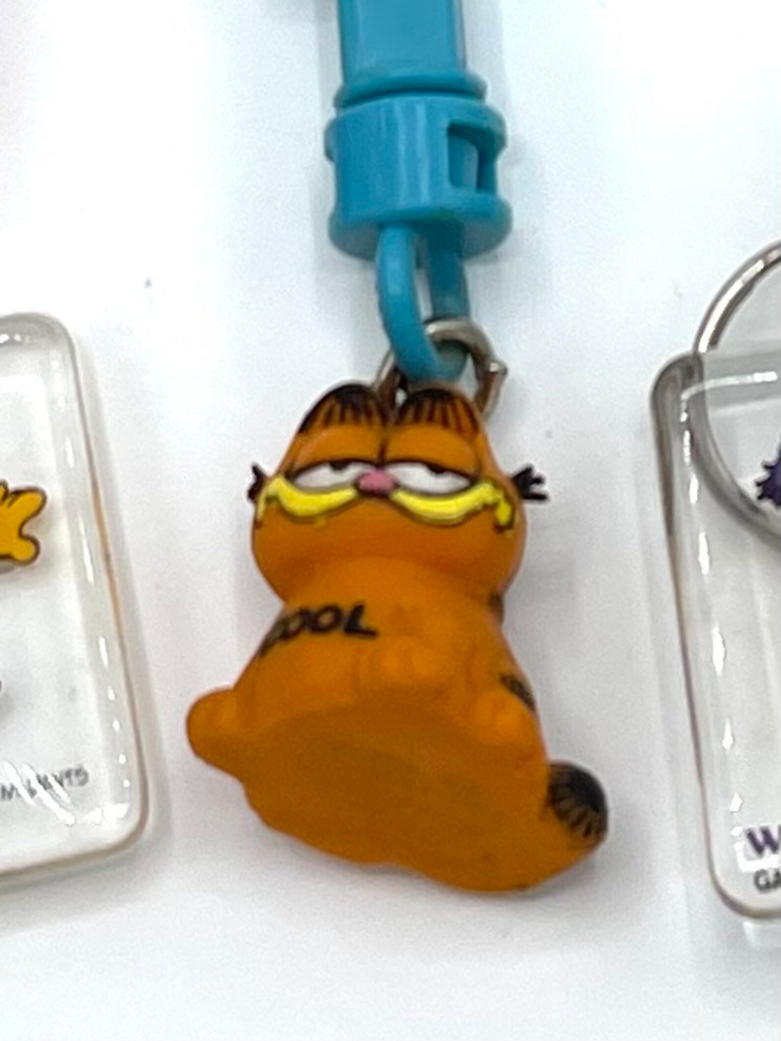 Gorgeous Collectible Garfield as Rabbit Keychain Figurine - Etsy