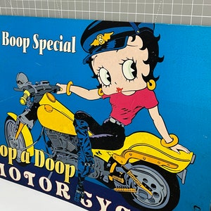 Gorgeous Collectible and Vintage Tin Sign Betty Boop, 66 Boop Special ...