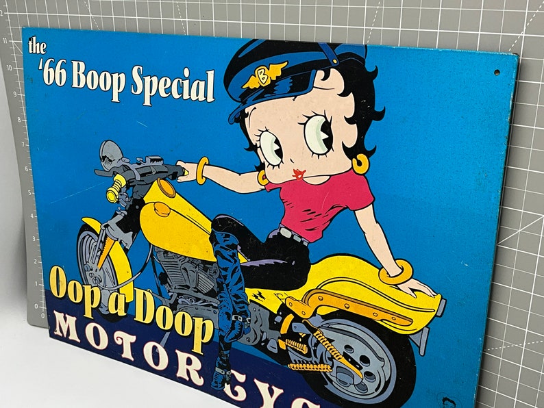 Gorgeous Collectible and Vintage Tin Sign Betty Boop, 66 Boop Special ...