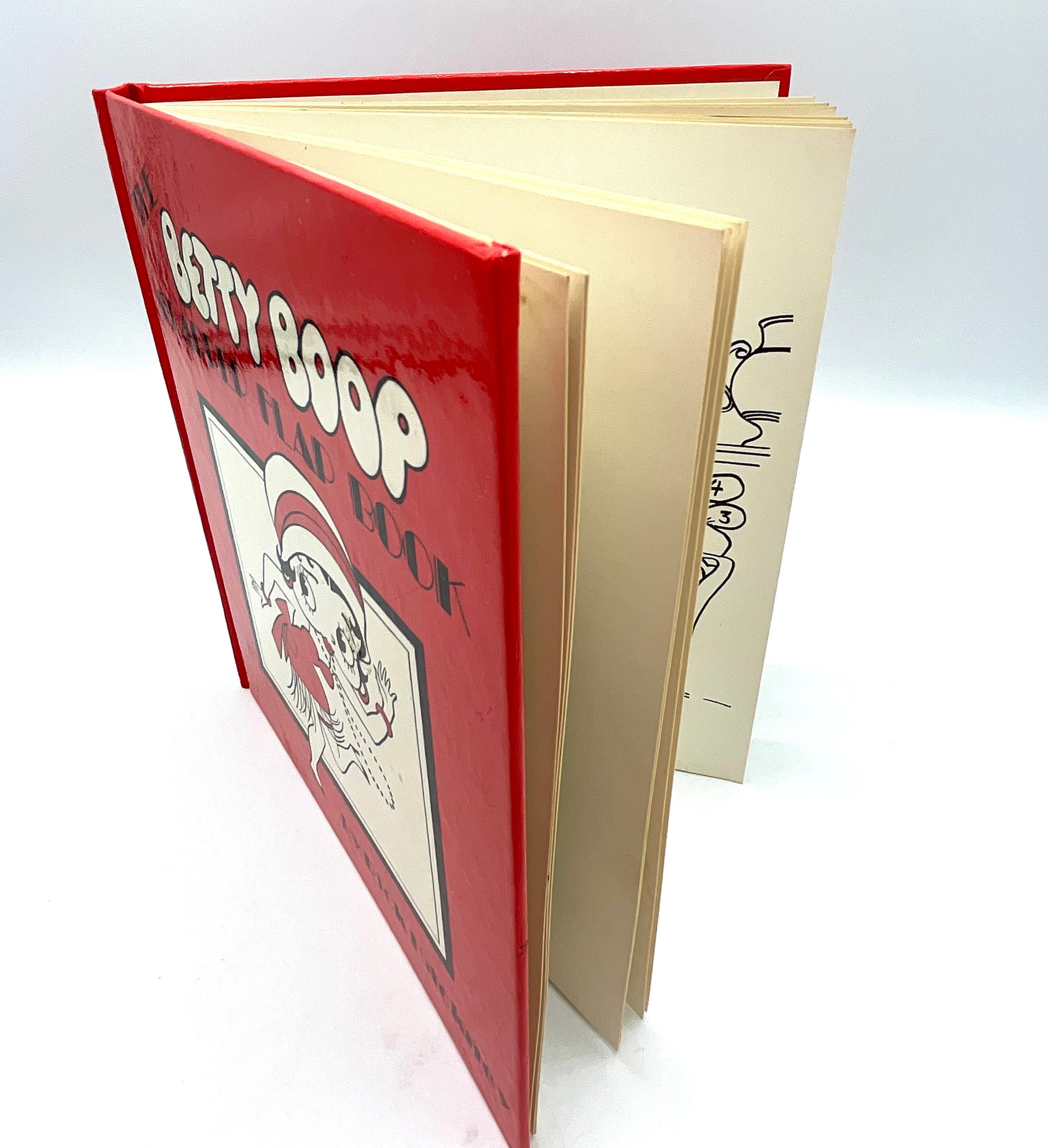 Gorgeous Collectible the Betty Boop Flapper Flap Book by Rick Hackney ...