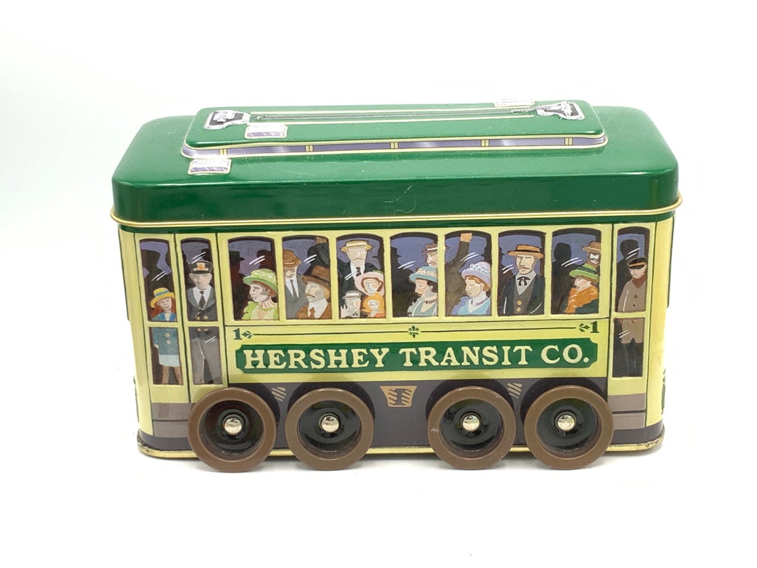 Gorgeous Collectible and Vintage Tin Trolley by Hershey’s.p, Lid. - Etsy