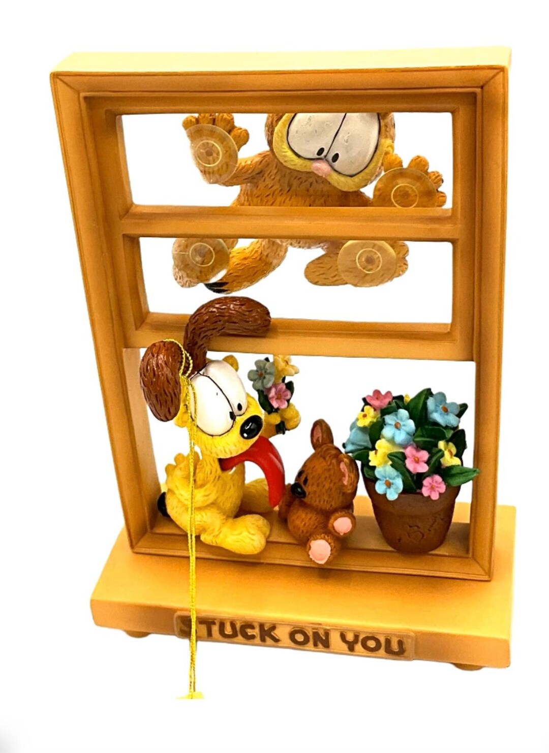 Gorgeous Collectible and Vintage Garfield Stuck on You, Window ...