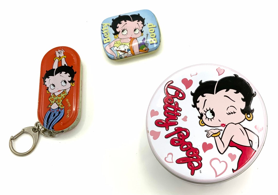 Gorgeous Collectible Betty Boop Tin Box Jewelry Box Etsy