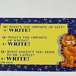 Gorgeous Collectible and Vintage Garfield Post Cards, - Etsy