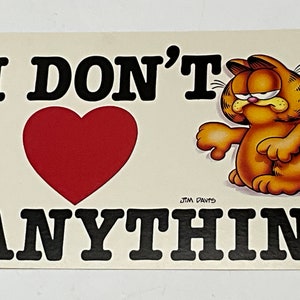 Gorgeous Collectible and Vintage Garfield Post Cards, - Etsy