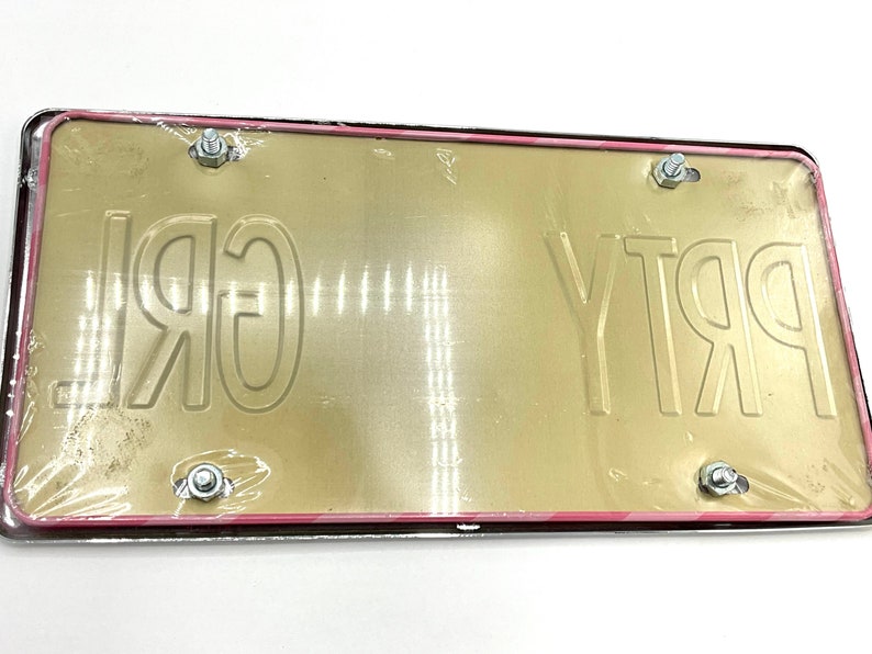 Gorgeous Collectible and Vintage Betty Boop Car Plate With the Frame ...