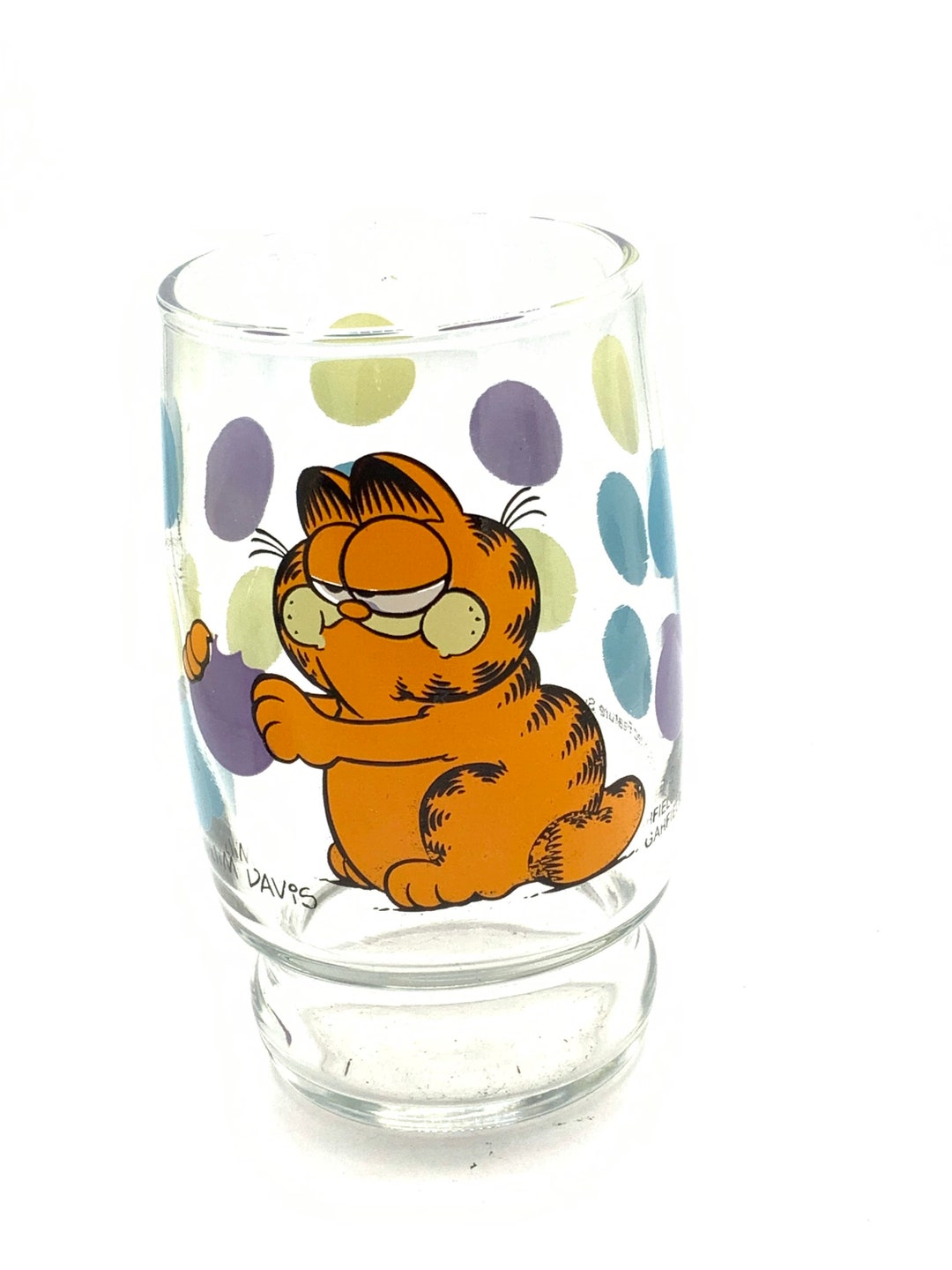 Gorgeous Collectible and Vintage Garfield Glass. Small. - Etsy