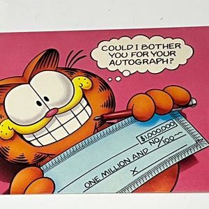 Gorgeous Collectible and Vintage Garfield Post Cards, - Etsy