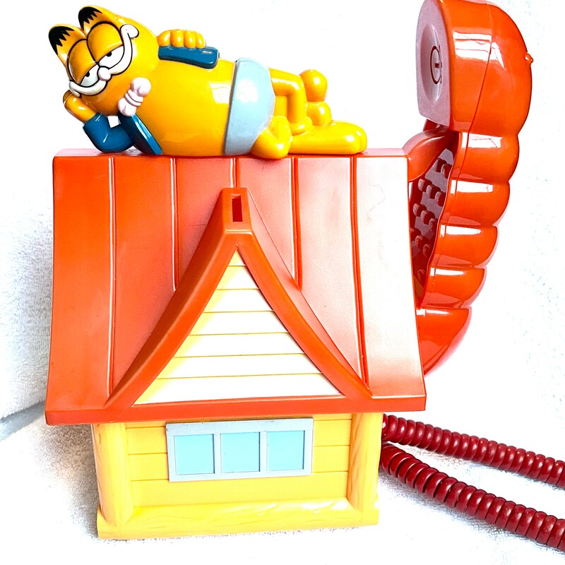 Garfield Telephone - Etsy