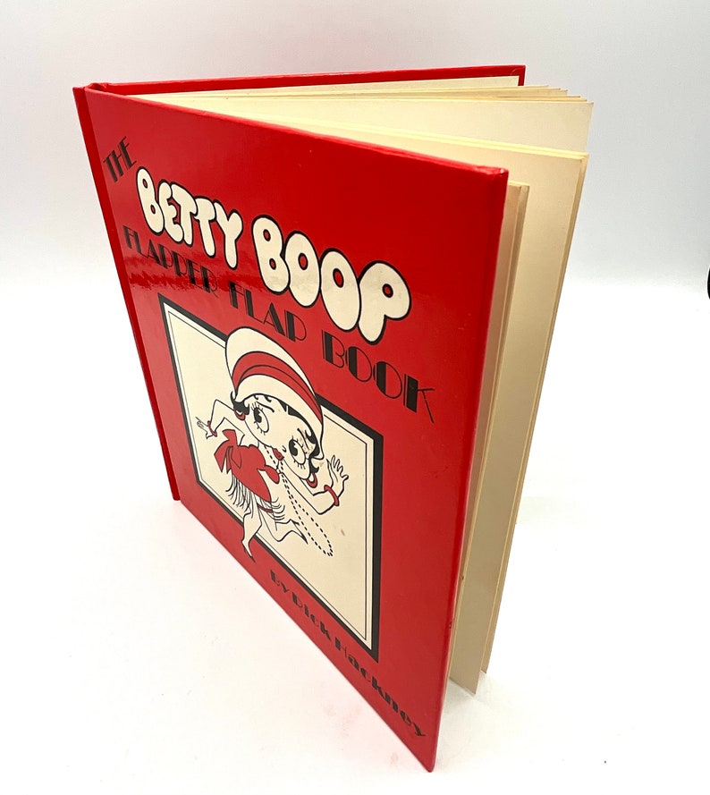 Gorgeous Collectible the Betty Boop Flapper Flap Book by Rick Hackney ...