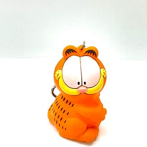 Gorgeous Collectible and Vintage Garfield Keychain, Cat Orange. - Etsy