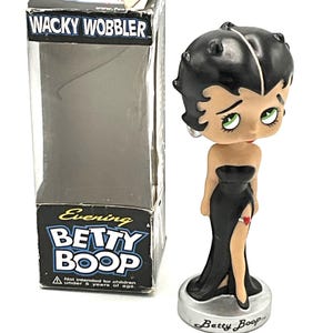 Gorgeous Collectible Betty Boop Bobblehead, Bobble Head, Black Dress ...