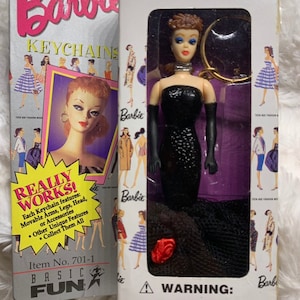 Gorgeous Collectible and Vintage Barbie Keychain, Doll, Small. - Etsy