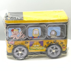 Gorgeous Collectible and Vintage Garfield Tin Box, Love, Metal. - Etsy