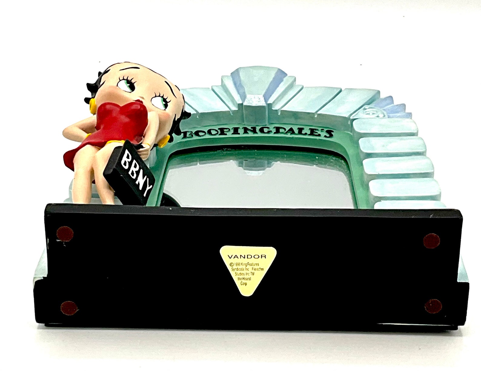 Gorgeous and Vintage Betty Boop Picture Frame, Betty With Red Dress and ...
