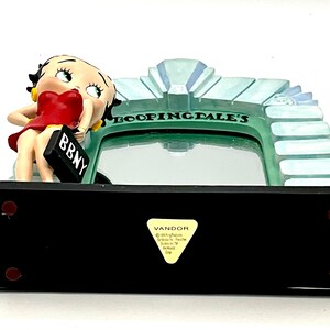 Gorgeous and Vintage Betty Boop Picture Frame, Betty With Red Dress and ...