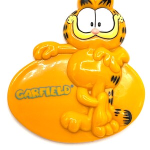Gorgeous and Vintage Garfield Mirror, Cat, Orange. - Etsy