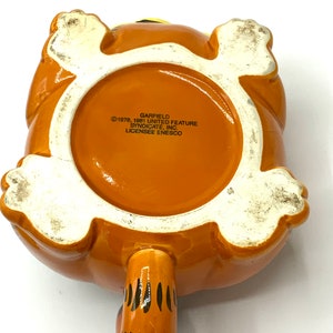 Gorgeous Collectible and Vintage Rare Garfield Flower Pot, Cat, Ceramic ...