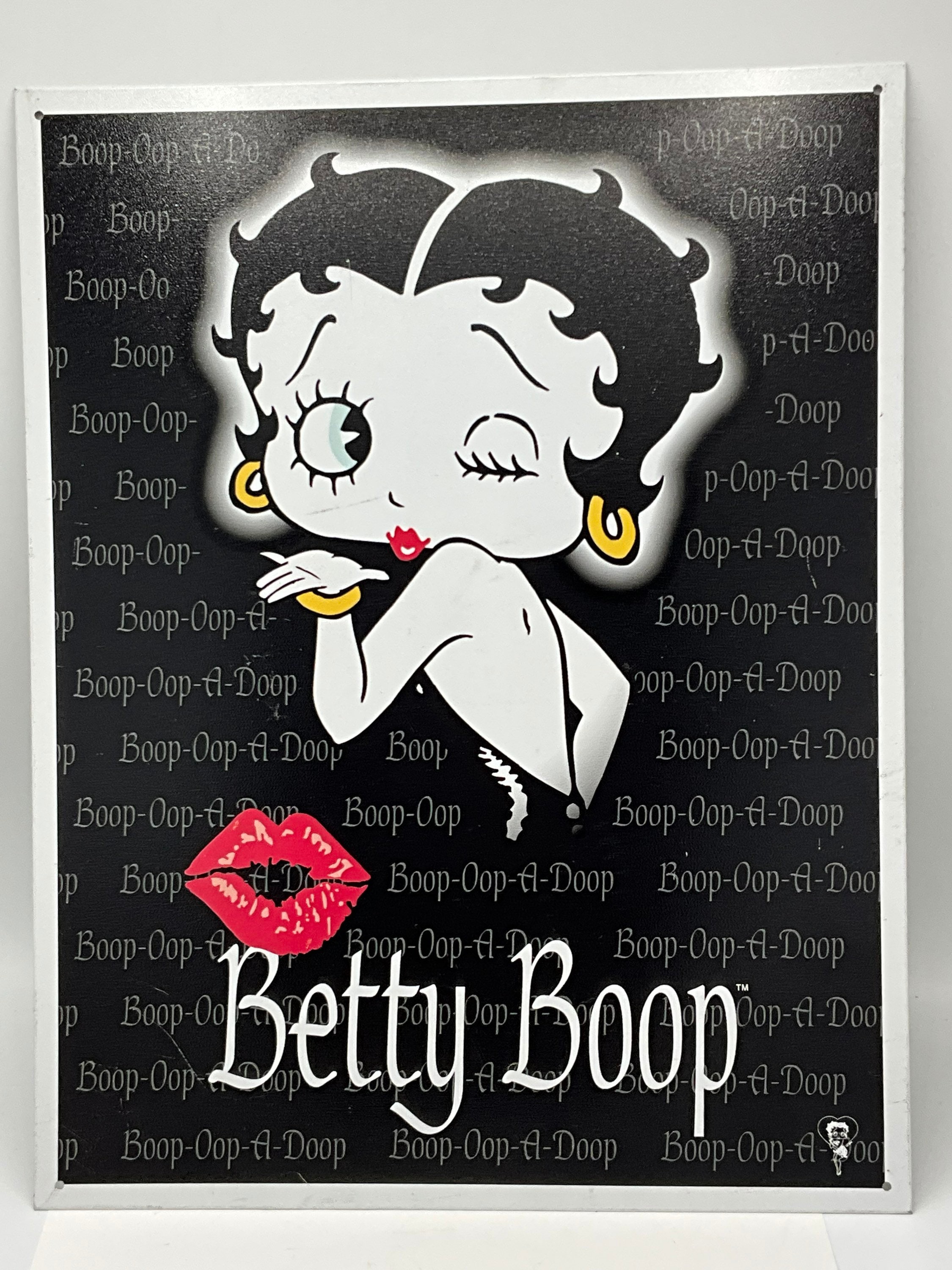 Gorgeous Collectible and Vintage Tin Sign Betty Boop Metal - Etsy