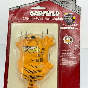 Gorgeous Collectible and Vintage Rare Light Switch Garfield, Cat ...