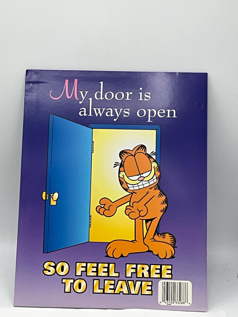 Gorgeous Collectible and Vintage Garfield Mead Folders, Cat School ...