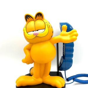 Gorgeous Collectible and Vintage Garfield as Phone Figure, Telephone ...
