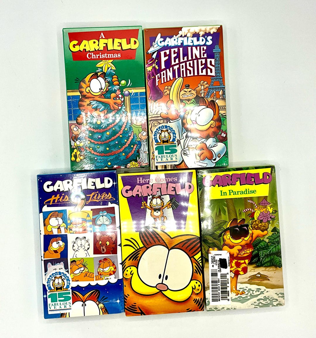 Gorgeous Collectible and Vintage Garfield Movie, VHS. Movie, Your ...