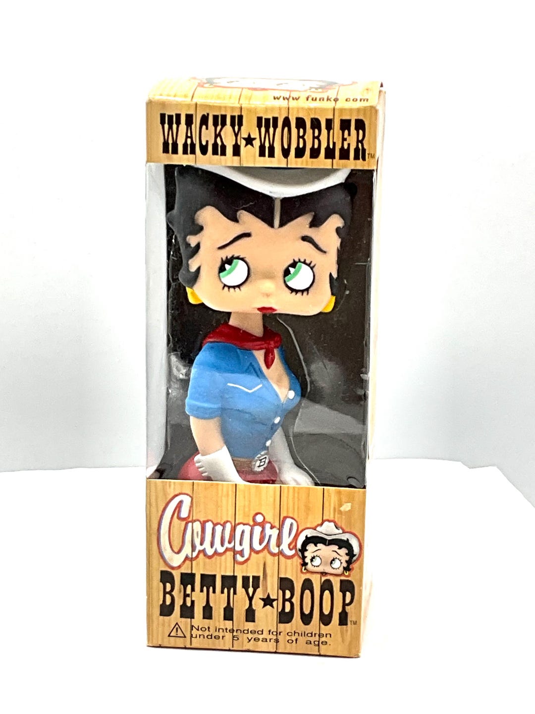 Gorgeous Collectible Betty Boop Bobble as Cowgirl , Bobble Head, Wacky ...